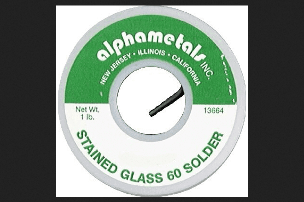 Alpha Metals 16 oz. Solid Wire Solder 0.125 in. Dia. Tin/Lead 60/40 1 ...