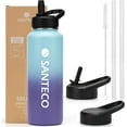 Santeco Stainless Steel Solund Water Bottle 40 fl oz, Blue Purple - Walmart.com
