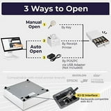 Mini Cash Register Drawer for Point of Sale (POS) System with 4 Bill 5 ...