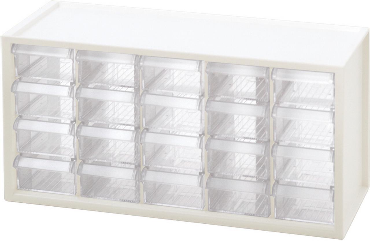 livinbox Desktop Hardware Organizer Storage Container w/ 20 Drawers ...