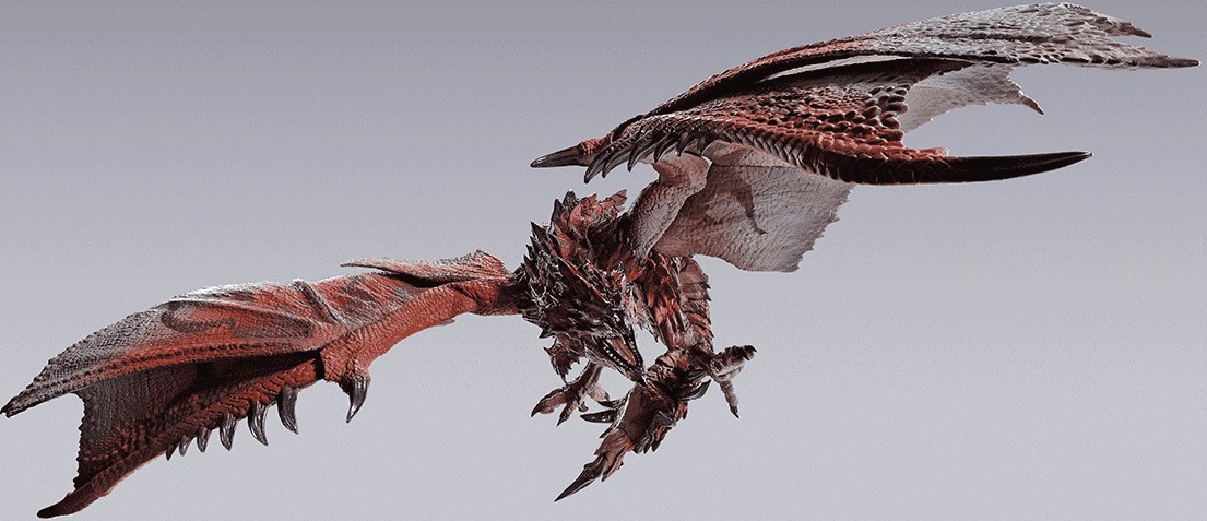Buy Monster Hunter S.H. Monsterarts Rathalos Action Figure Online at ...