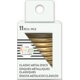 Happy Planner Medium Metal Expander Discs 11/Pkg-Gold - Walmart.com