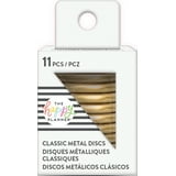 Happy Planner Medium Metal Expander Discs 11/Pkg-Gold - Walmart.com