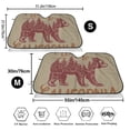 California Bear Vintage Mountain Windshield Sunshade Sun Shade Front ...
