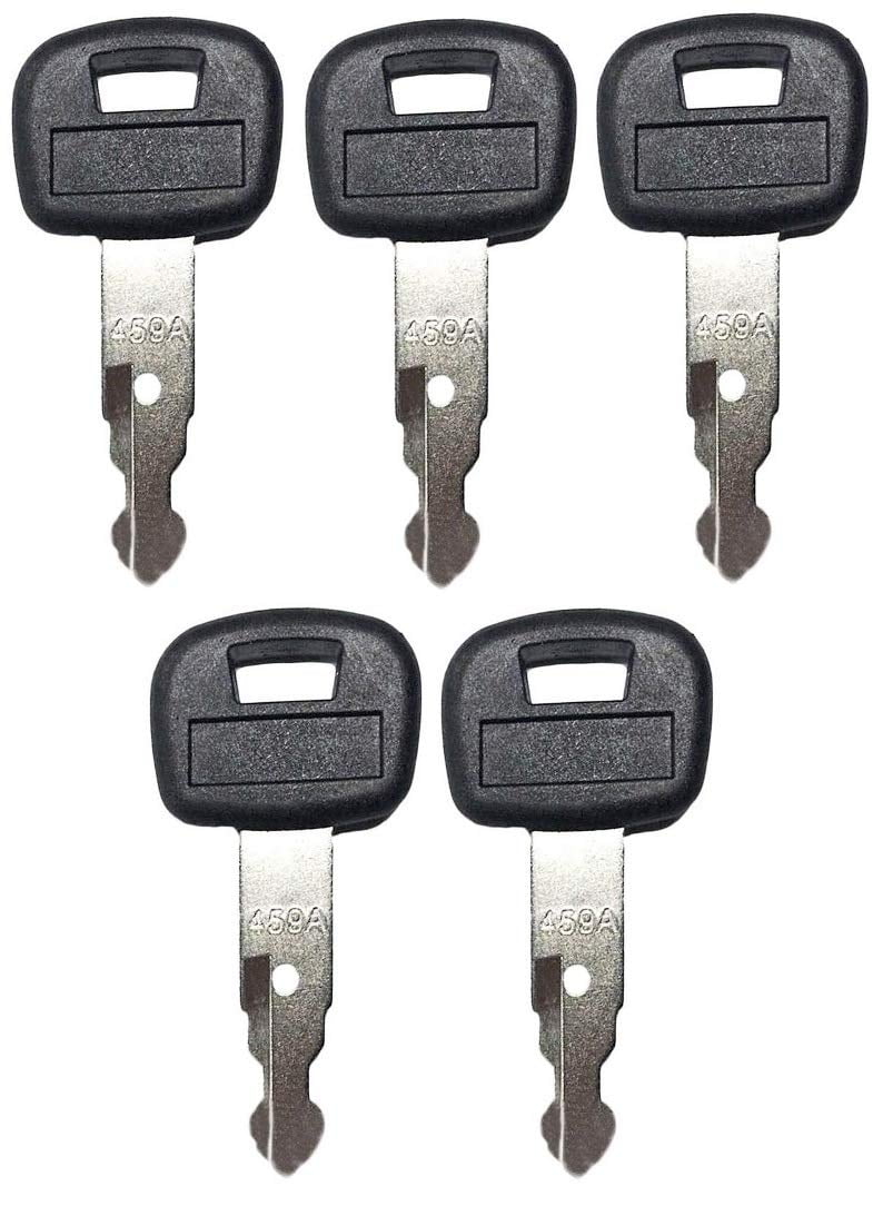 5 Pack Keys for Kubota Mini Excavator, Backhoe, Skid Steer, Track ...