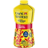 Cafe Bustelo Unsweetened Espresso Style Iced Coffee, 40 Fl oz Bottle ...