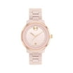 Emporio Armani Women's Retro Two-Tone Watch, Mother of Pearl Dial ...