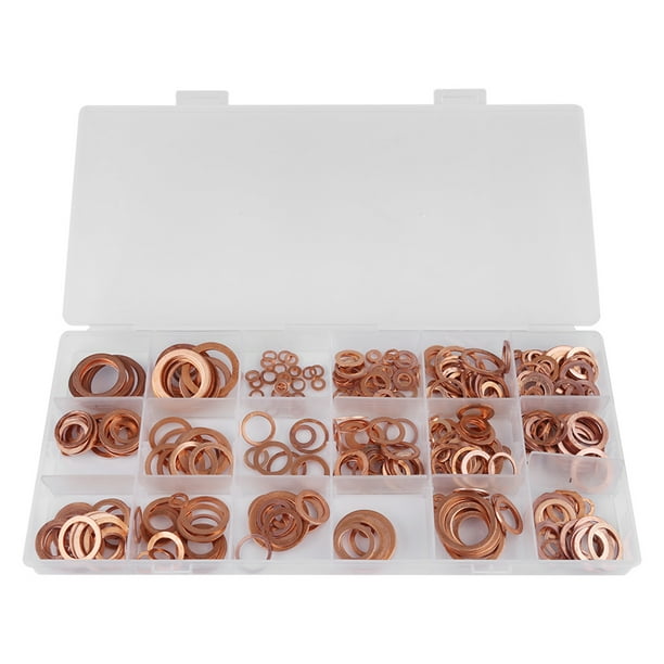 Sump Plug Washers Copper Washers Copper Washer Kit 395pcs Solid Copper ...