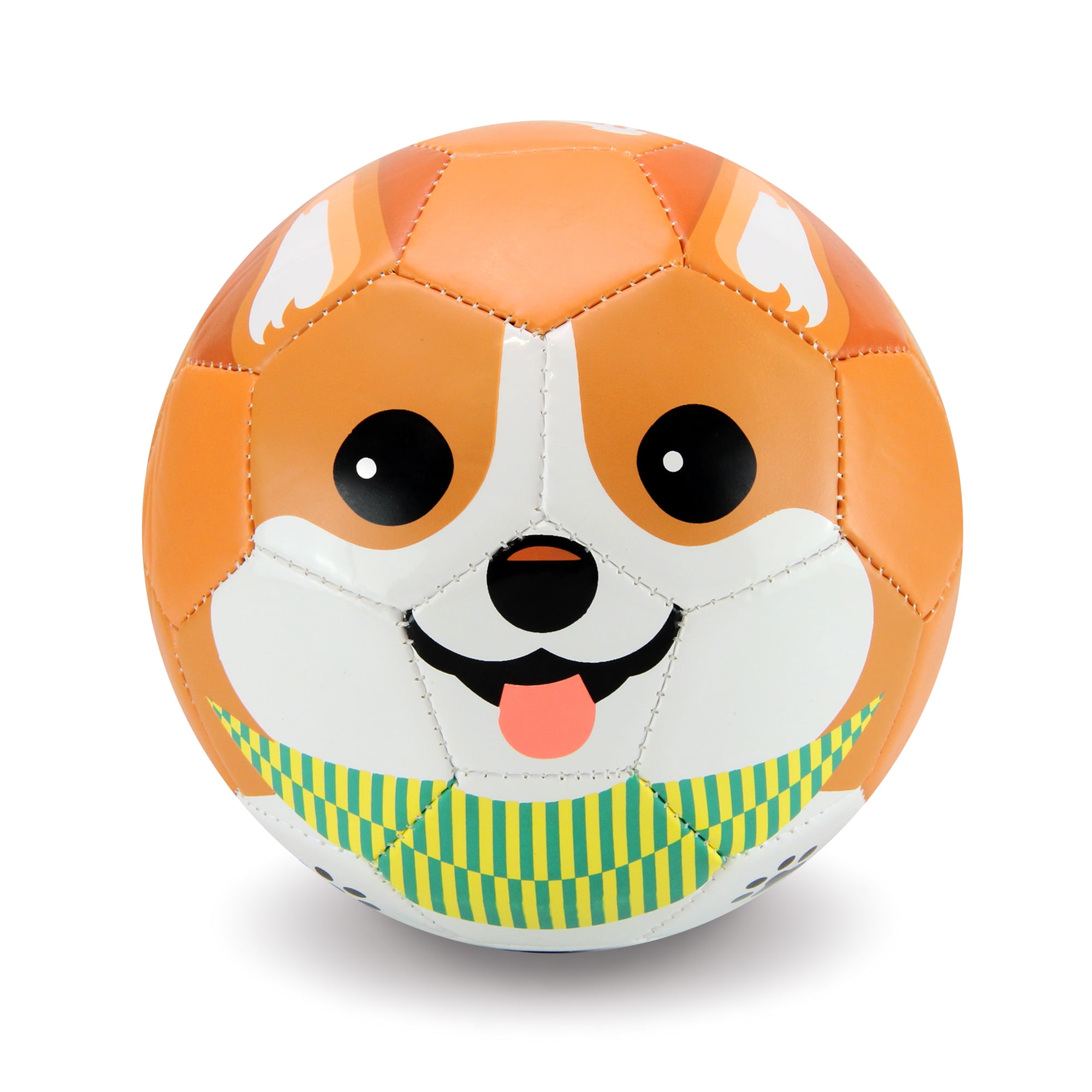 Daball Kid Size 1 Soccer Ball With Pump Age 1- 3 (Corgi Dog) - Walmart.com