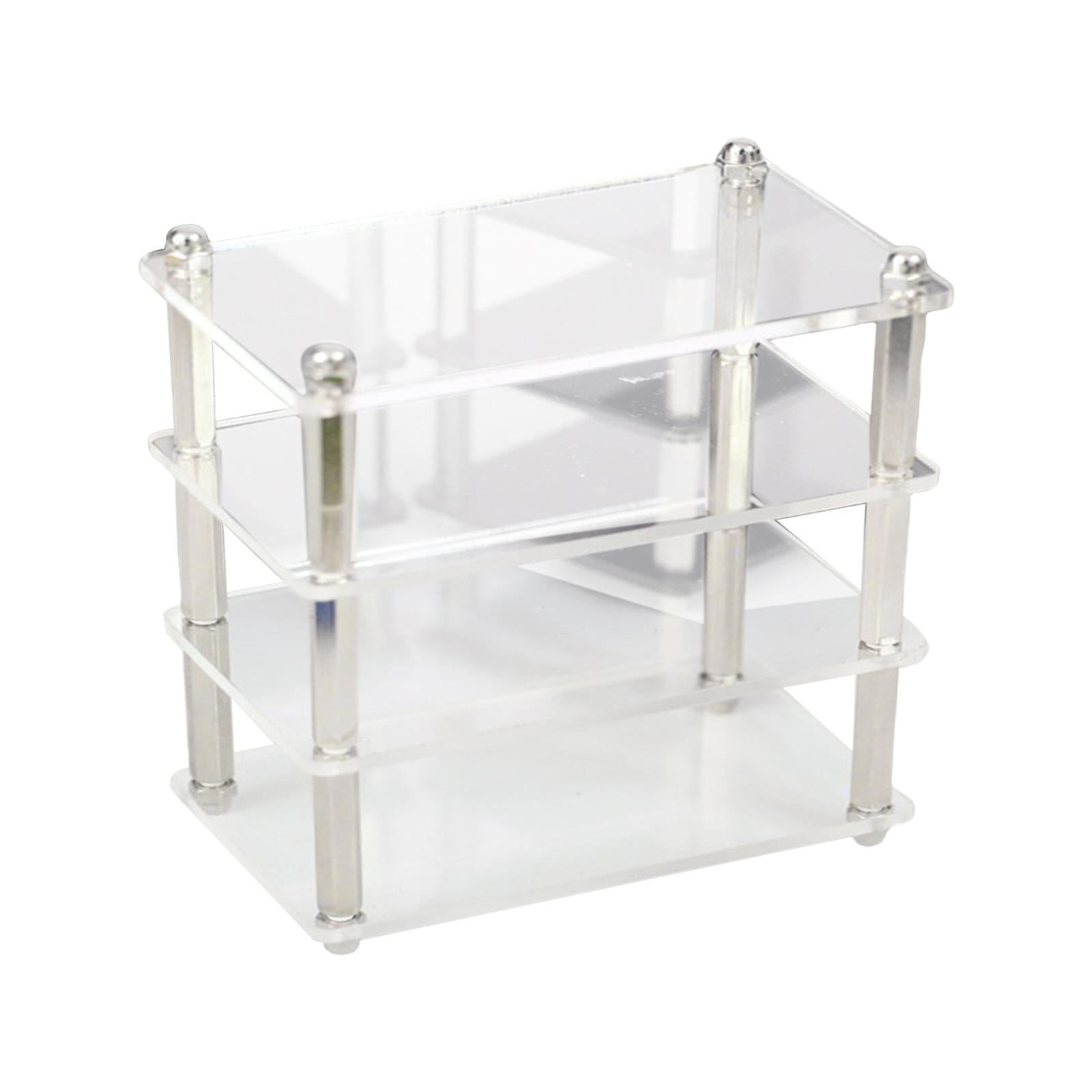 Estante de almacenamiento para casa de muñecas, modelo de escena de simulación, estante de casa ...