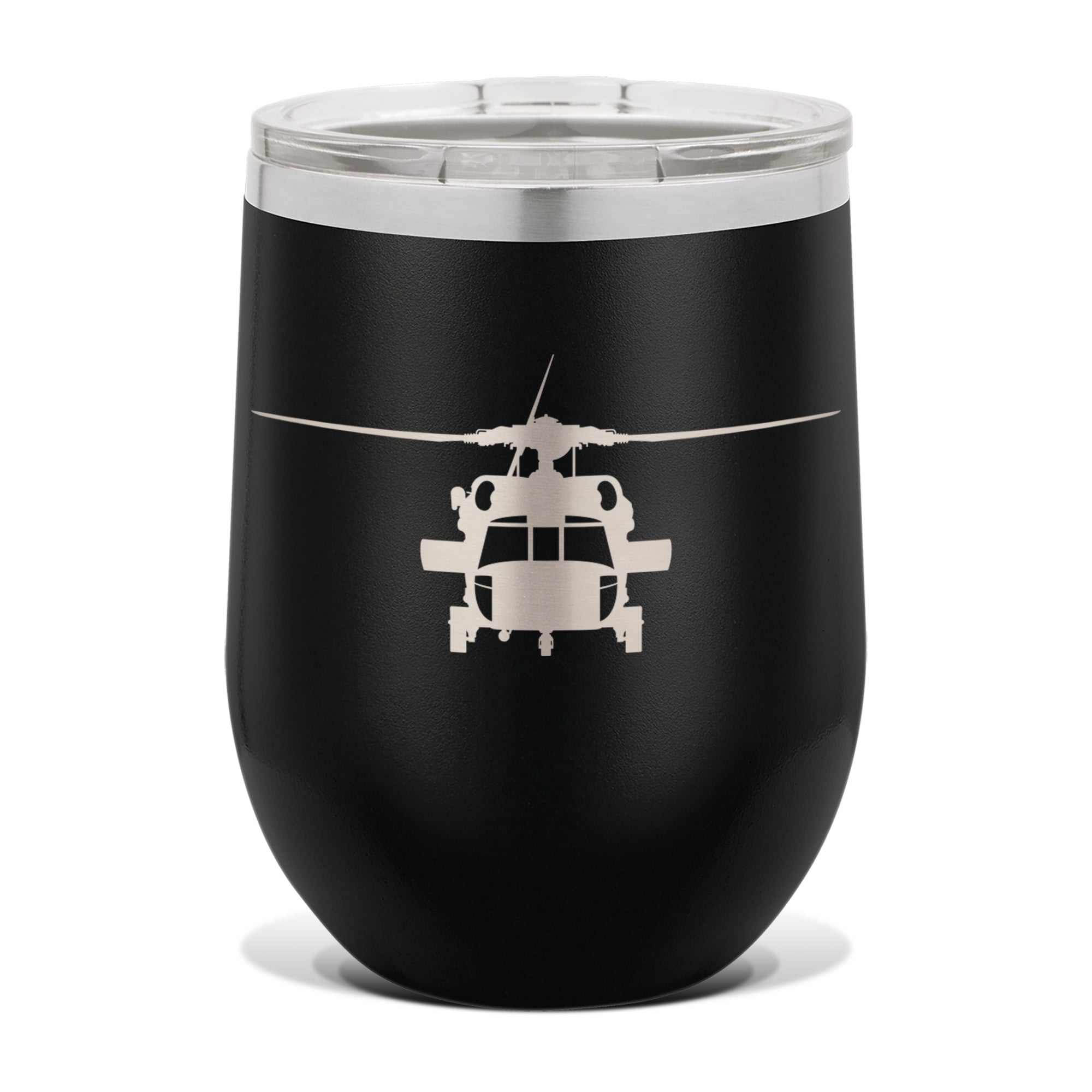 MH-60S Knighthawk Wine Tumbler 12 oz - Laser Engraved - Stainless Steel ...