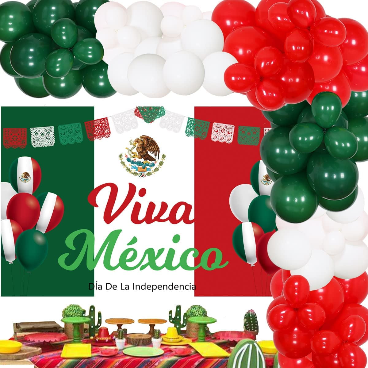 Viva Mexico Decorations, Mexico Independence Day Decorations - Viva ...