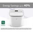 LG 10000 BTU Dual Inverter Portable AC, Smartphone Control, For Rooms ...