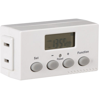 Indoor 1-Outlet Weekly Digital Bar Timer - Walmart.com - Walmart.com