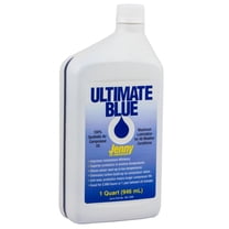 Air Compressor Oil 100% Synthetic 1 QT Quart Jenny Ultimate Blue 105 ...