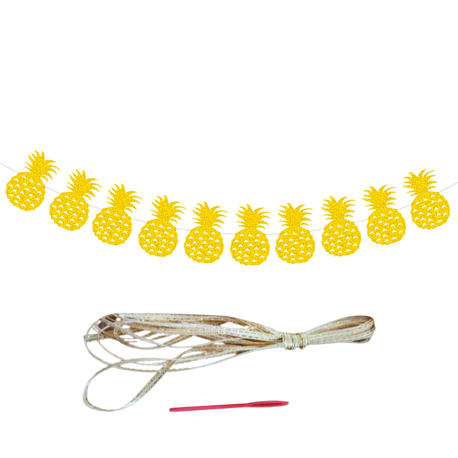 Eco-Friendly Party Decoration Banner Garland - Cactus Coconut Tree ...