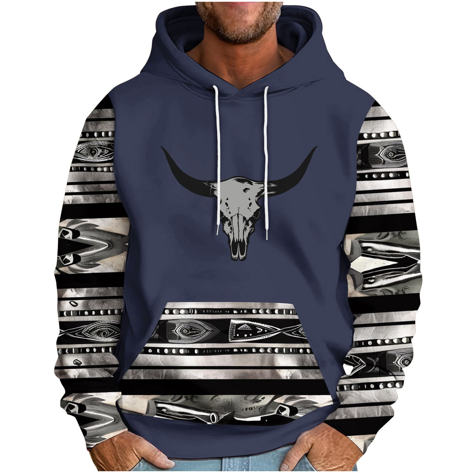 Click here for Com1950s Hoodie For Men  Mens Hooded Down Sleeved... prices