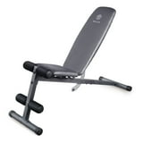 Gold's Gym XR 5.9 Adjustable Slant Workout Weight Bench - Walmart.com