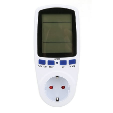 Power Meter, Compact Easy To Use EU Plug 230V Energy Monitor For ...