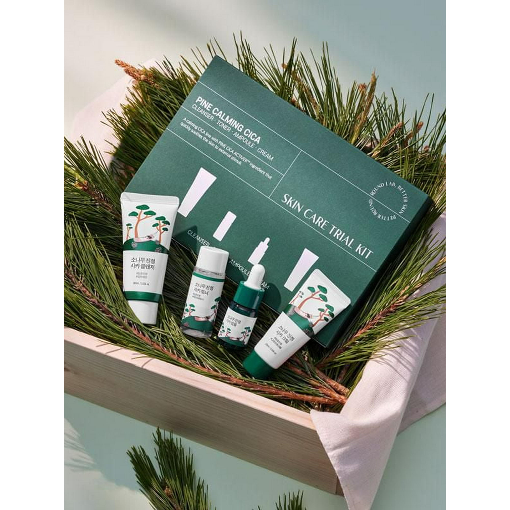 Click here for Round Lab Pine Calming Cica Trial Kit 80 prices