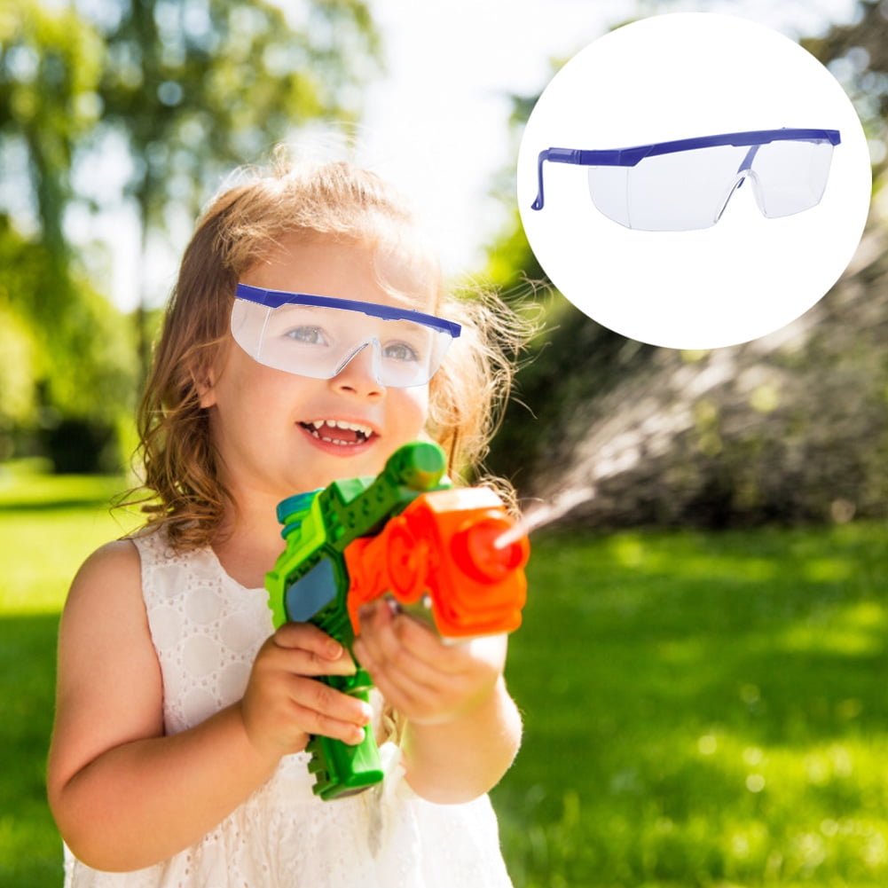 Kids Wearing Safety Goggles
