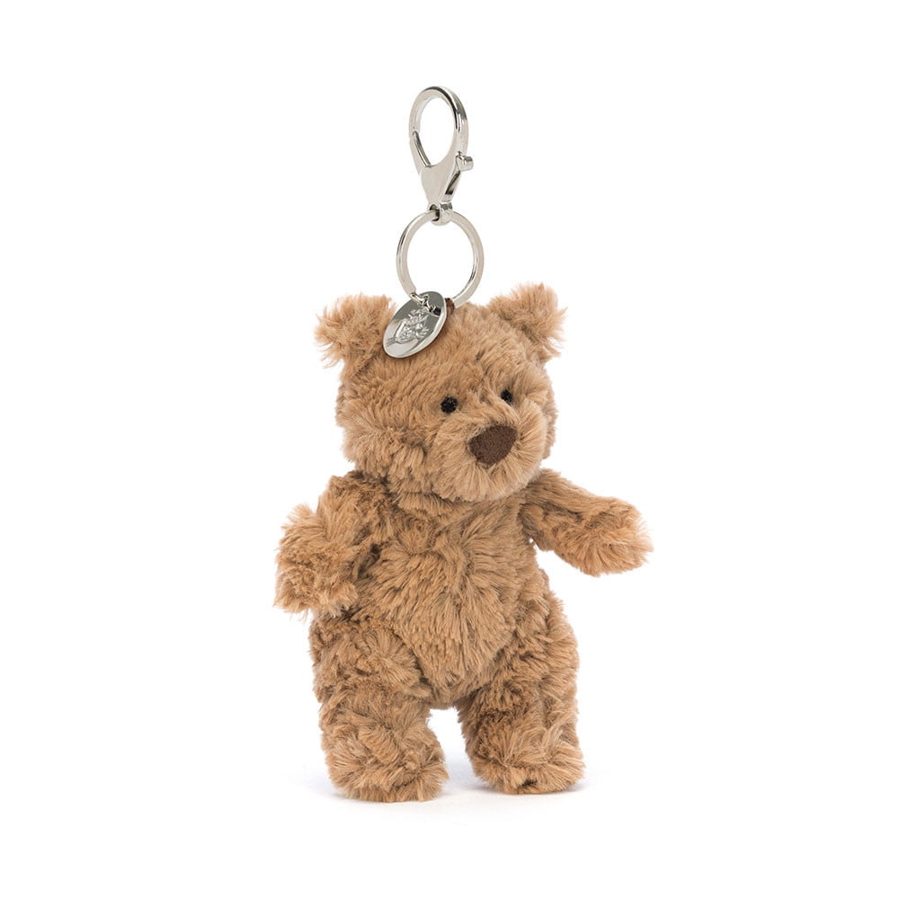 Click here for Jellycat Bartholomew Bear Bag Charm  Toffee Plush... prices