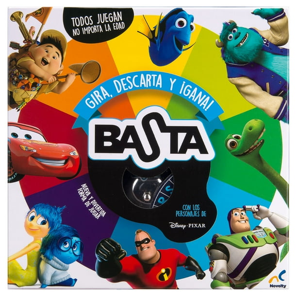 Juego de Mesa Basta, Edición Disney Pixar, Todas las Edades, 112 ... Juego de Mesa Basta, Edición Disney Pixar, Todas las Edades, 112 ...