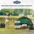 Kamp Rite Portable Outdoor Combo CTC XL Standard Light Collapsible ...