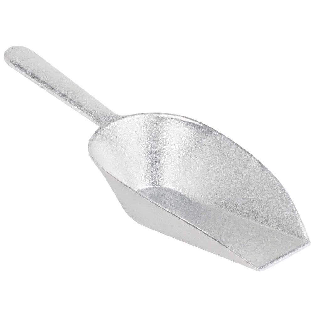 16 oz Flat Bottom Aluminum Scoop, Utility Scoop by Tezzorio, Heavy Duty ...