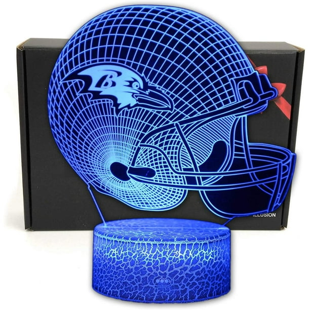 Led Optical Illusion Smart 7 Colors Night Light Table Lamp Gifts For ...