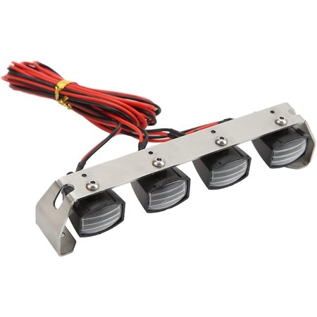 RC Light Bar, Square LED Lights DIY Headlight Roof Lamp Replacement for ...