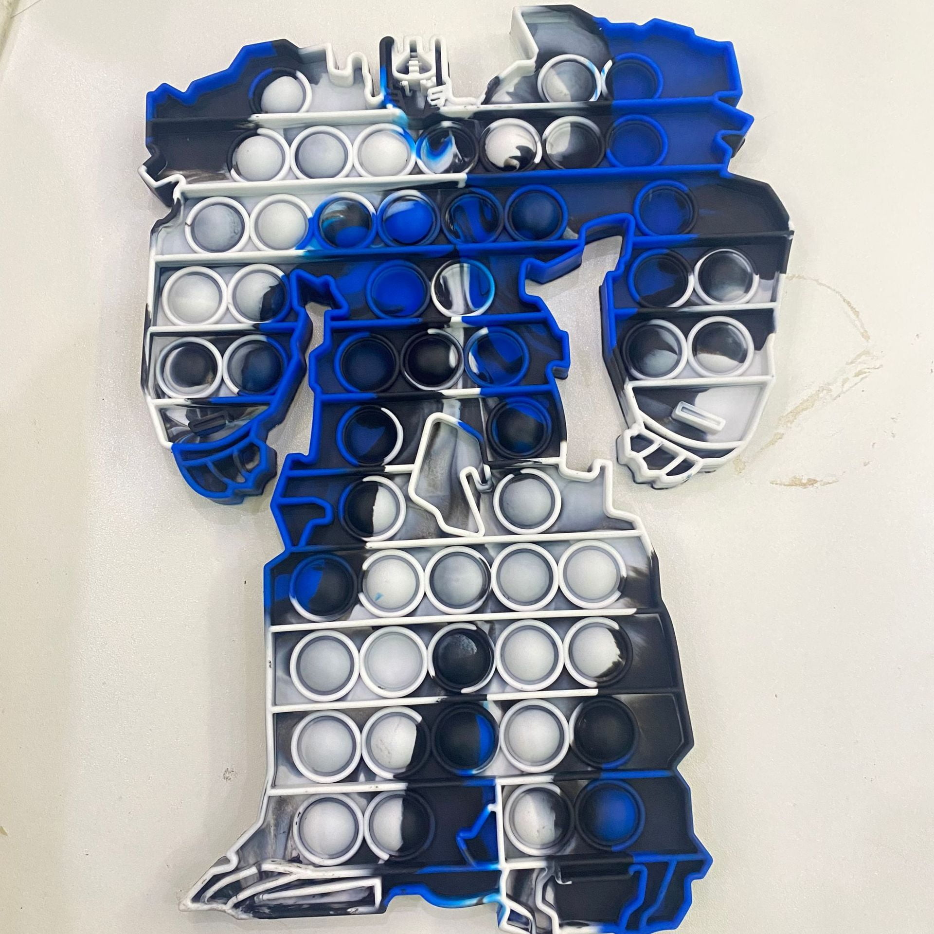 Fidget Squeeze Pad with Pop Sound, GMYLE Sensory Stress Relief Silicone ...