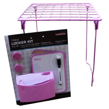 coastal rose Locker Organizer Shelf Hanging Locker Accessories Shelves ...