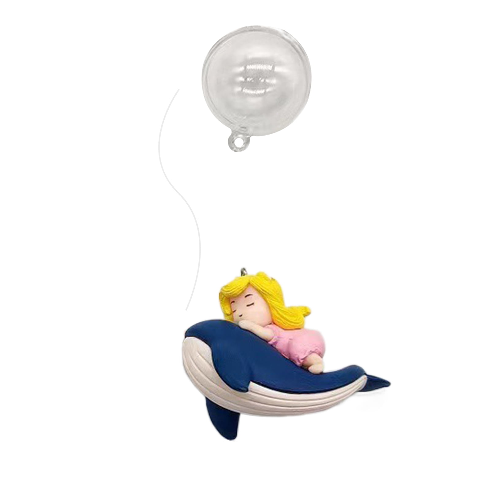 Reheyre Cute Floatable Underwater Ornament Diver Surf Boy and Whale ...