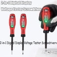 2-in-1 Digital Display Voltage Tester Screwdriver, Smart Digital ...