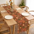 Table Runner Dresser Scarves 90 Inch Long,Rustic Lemon Flower Leaves ...