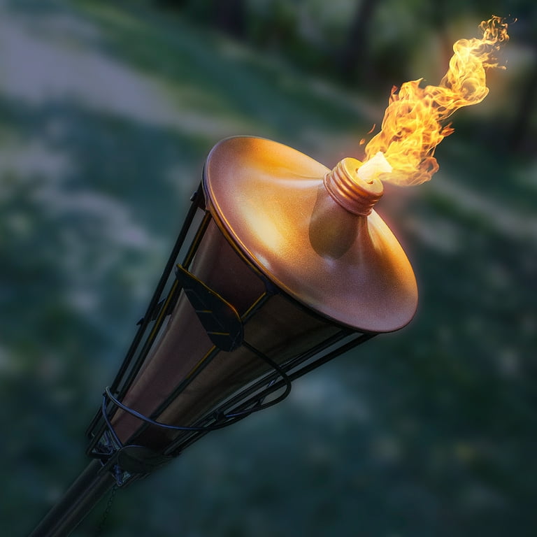 Bamboo Tiki Torch