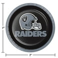 Free Shipping! NFL Las Vegas Raiders Game Day Party Kit for 8 Guests ...