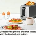 Chefman 2 Slice Toaster with 7 Shade Settings, Removable Crumb Tray ...