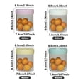 400ml Borosilicate Glass Storage Jar with Lid Airtight for Snack Tea ...