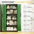 SUNCROWN 63" Metal Storage Cabinets with Lock, Tool Cabinet, Locking ...