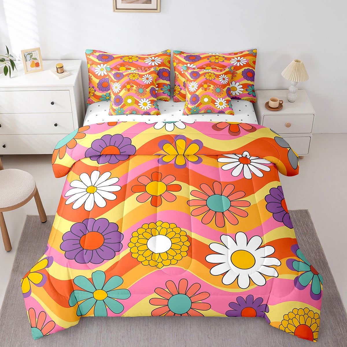 Click here for Yst Twin Bed In A Bag For Girls vintage Flowers Co... prices