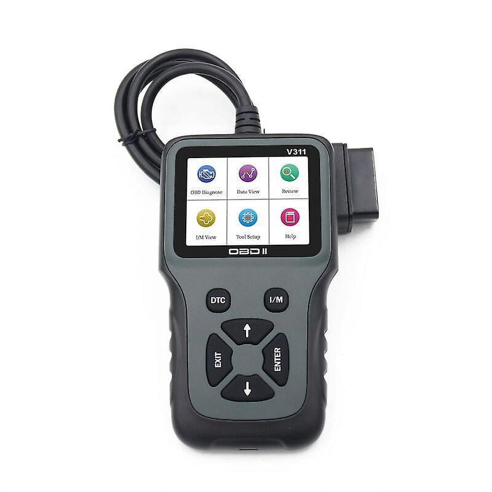 Escáner de diagnóstico multilingüe v311 Obd2, Detector de fallos automotrices Obd, lector y ...