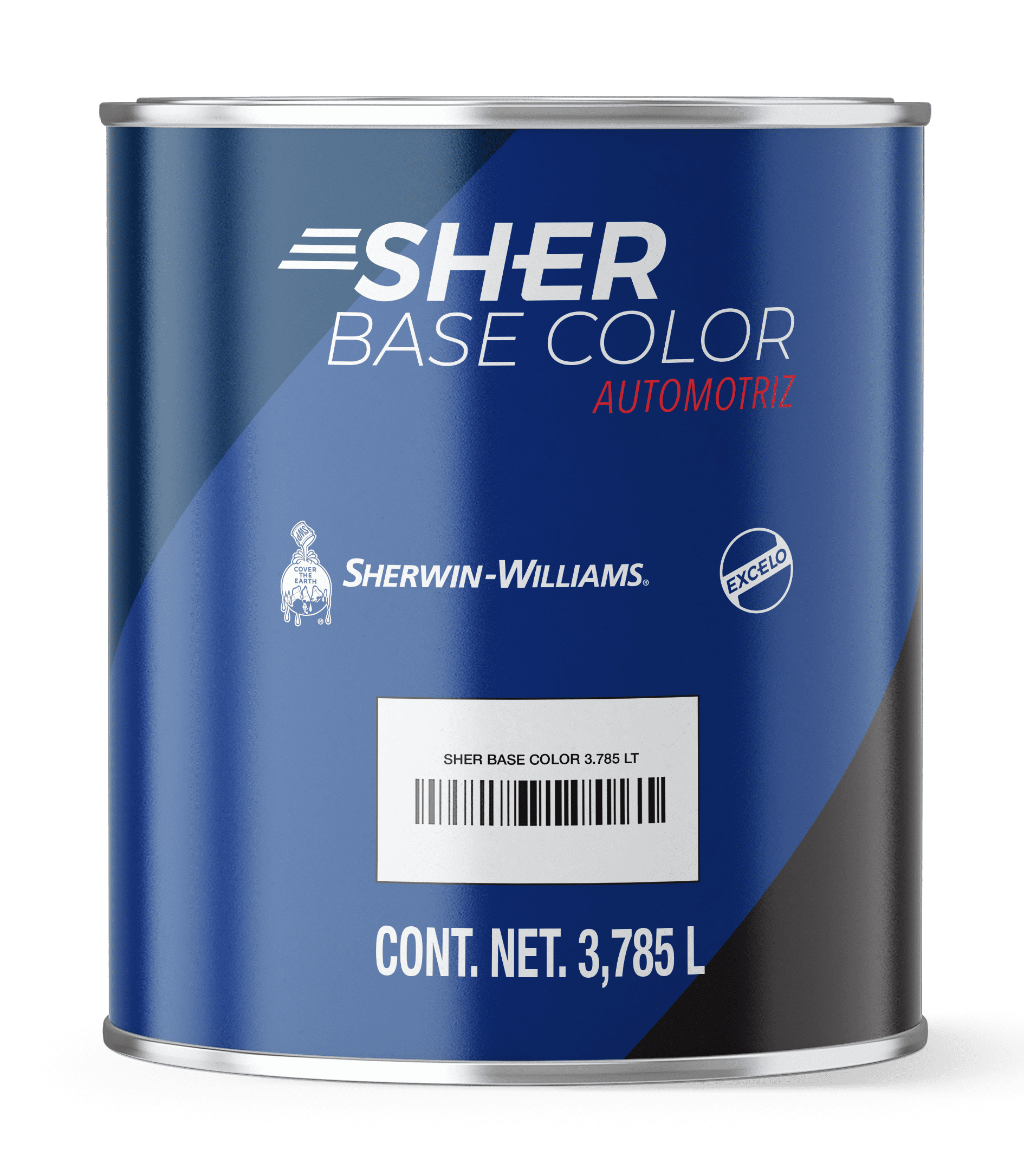 Sher Base Color Sherwin Williams Aluminio Mediano 3.78 Lt | Bodega ...