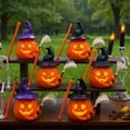 Besthm 1pc Led Pumpkin Lamp Decorative Light for Halloween Parties ...