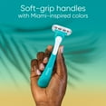 Venus Miami Sunrise Smooth Sensitive, Disposable Women's Razors, 3 Ct ...