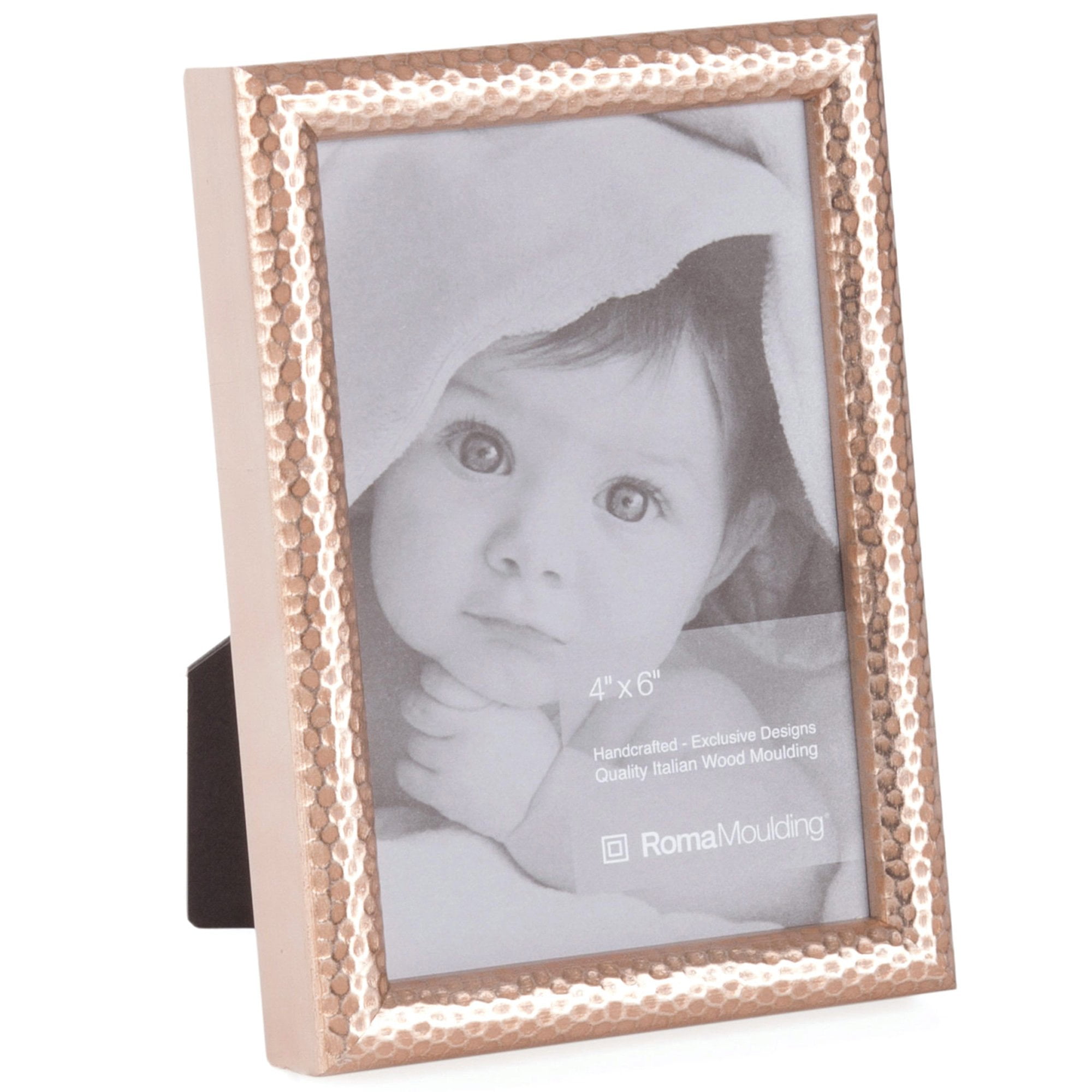 Roma Moulding 5x7 Solid Wood, Vintage Parisian Style, Champagne Single ...