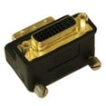 DVI-I Male to DVI-I Female Right Angle (90 degrees) Adapter - Walmart.com