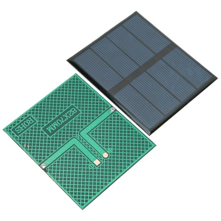 Fosa Solar Charging Board,DIY Solar Panel,2Pcs Solar Panel Module 0.6W ...