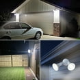 2 Pack Two Heads Outdoor Flood Lights Fixture,Adjustable Twin Par ...